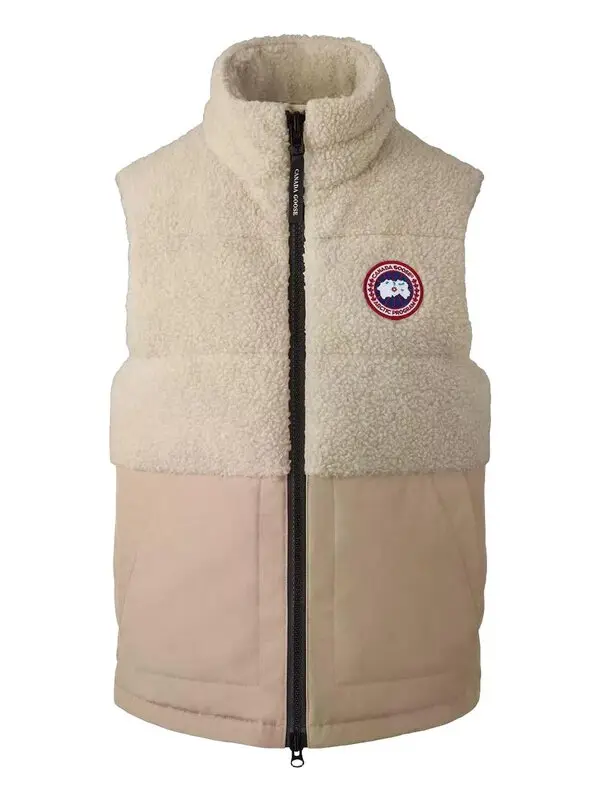 Canada Goose Quilted Fleece Gilet - Neutrals