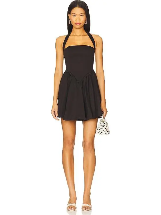 Majorelle Adria Mini Dress - Black
