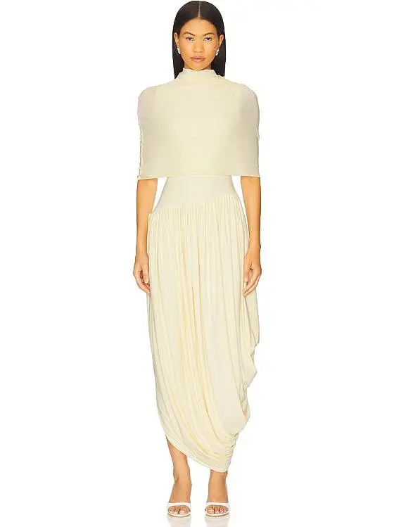 DEME BY GABRIELLA Penelope Dress - Butter Yellow
