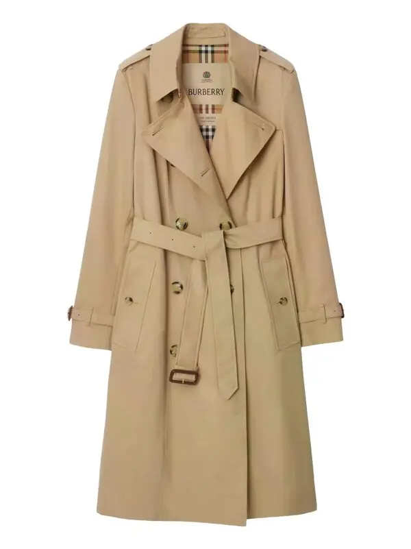 Burberry Chelsea Heritage Belted Trench Coat - Neutrals