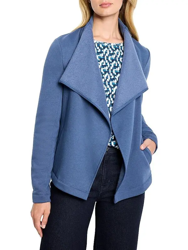 NIC+ZOE Moto Jacket - Ocean