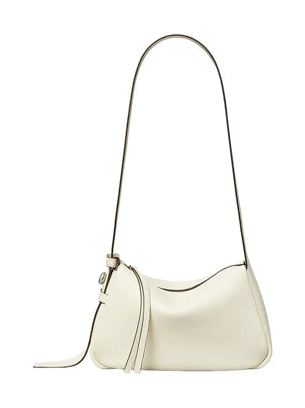 Tory Burch Romy Small Shoulder Bag - Light Cream