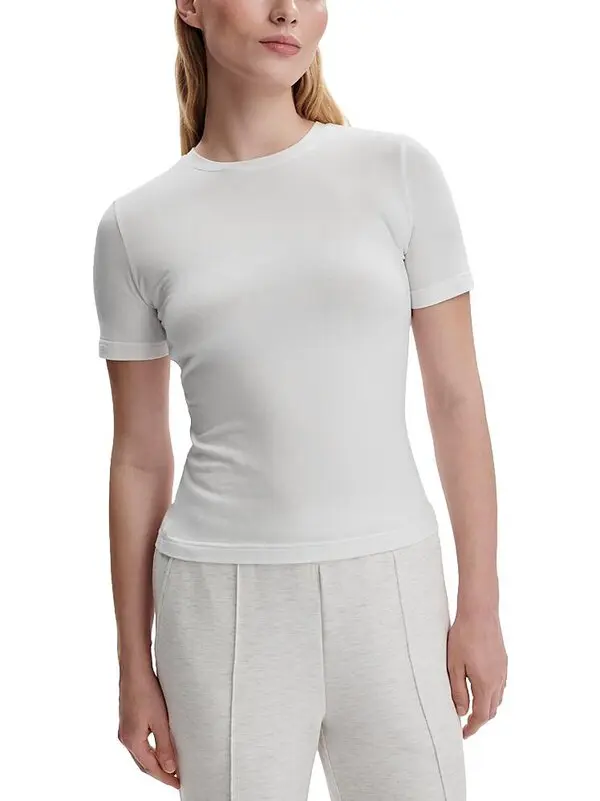 Varley Regina Fitted Tee - White