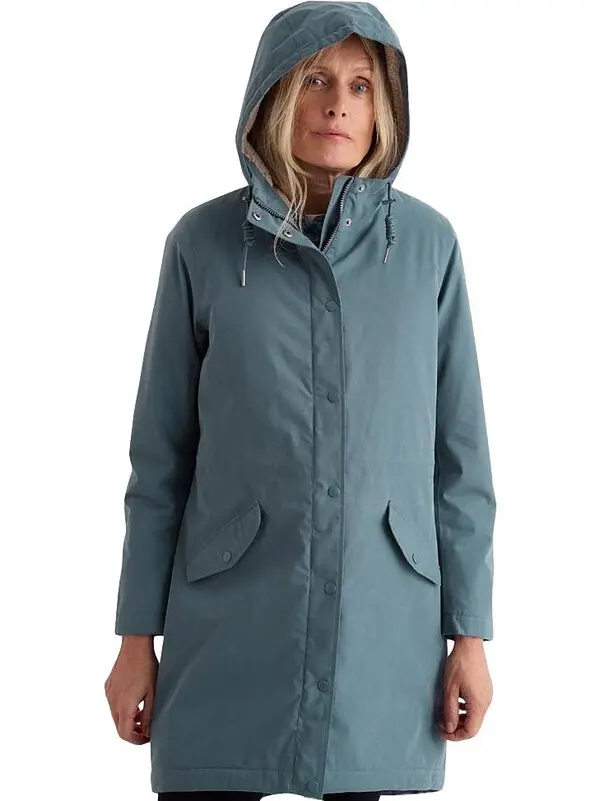 SEASALT CORNWALL Plant Hunter Raincoat - Nickel