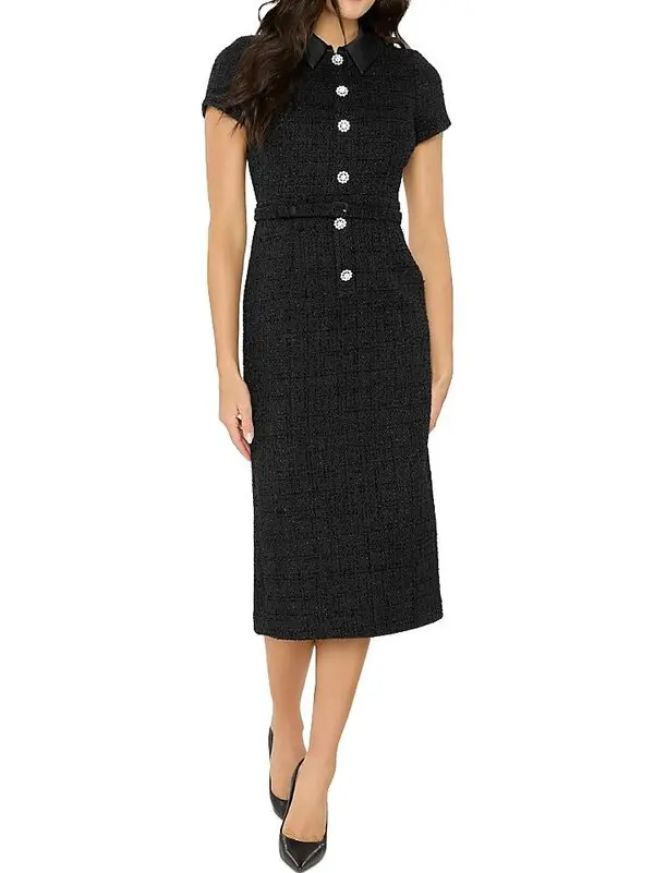 Likely Bardot Dress - Black