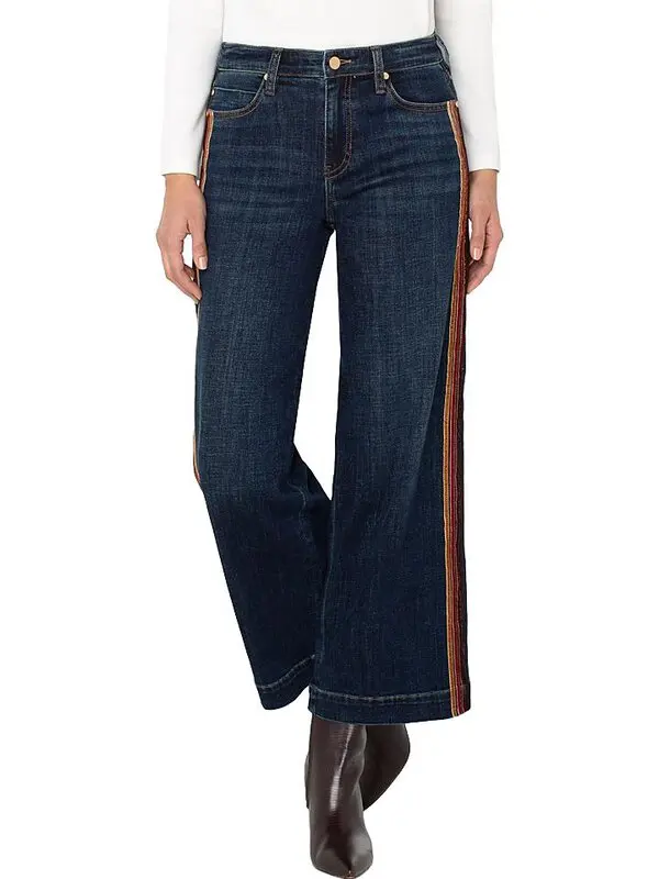LIVERPOOL Stride Mid-rise Ankle Wide Leg Jeans - Eastmoor