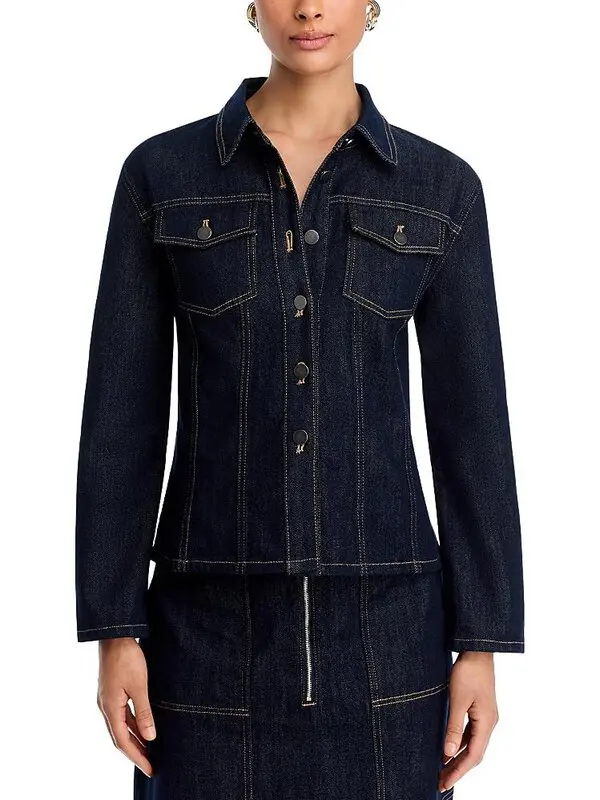 Gracia Slim Fit Jacket - Denim