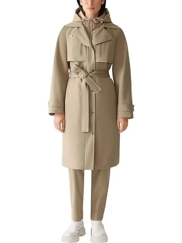 Mackage Siobhan Trench Coat - Light Camel