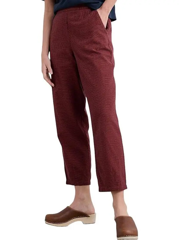 SEASALT CORNWALL Vow Cave Trousers - Forest Garden Dark Cinnamon