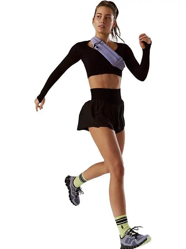 Free People Runner Belt Bag - Lilac