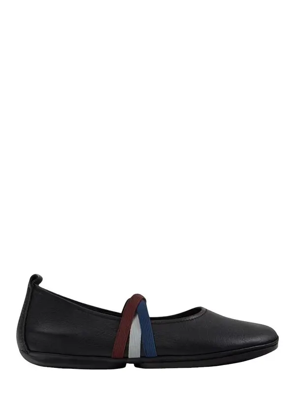 Camper Twins Ballerina Flat - Black
