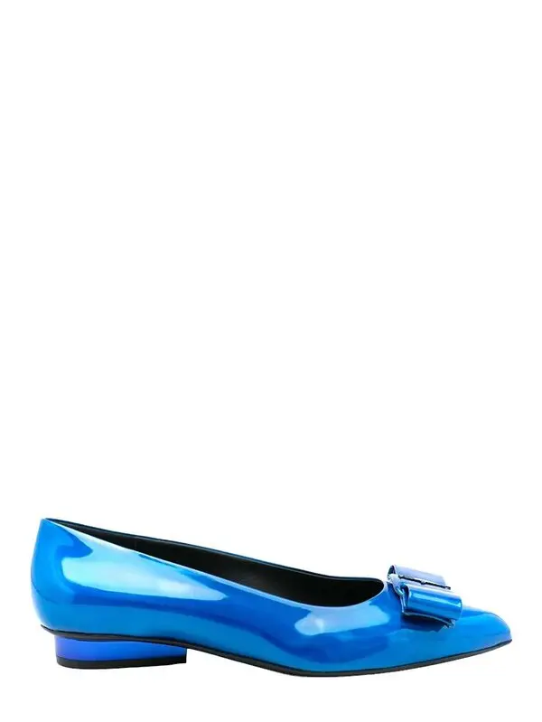 FERRAGAMO Viva Ballet Flat Sneakers - Blue