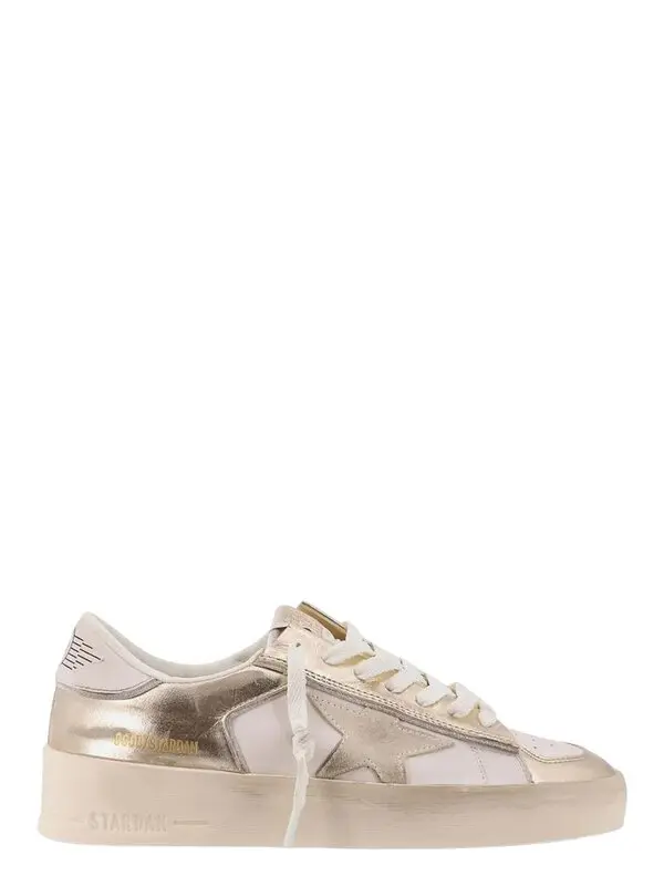 GOLDEN GOOSE Stardan - White/metallic Gold