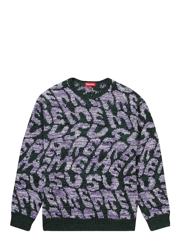 Supreme Stacked Sweater - Green