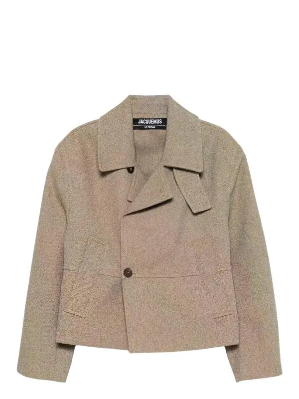 Jacquemus Button-fastening Jacket - Neutrals