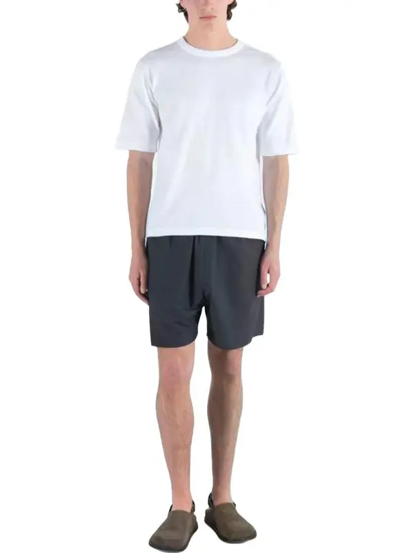 John Smedley Short-sleeve Cotton T-shirt - White