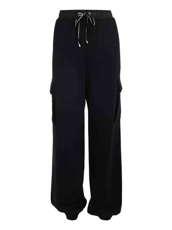 Lorena Antoniazzi Drawstring Cargo Trousers - Black