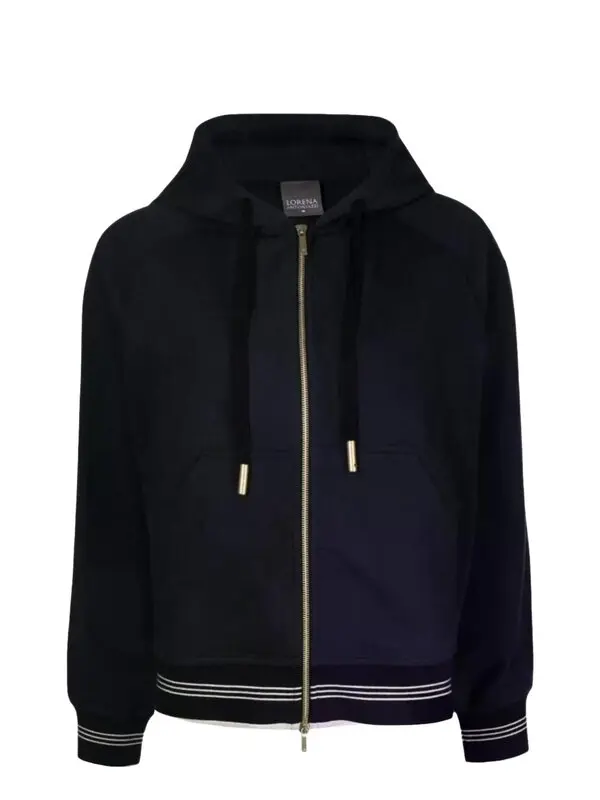 Lorena Antoniazzi Zip-up Hoodie - Blue