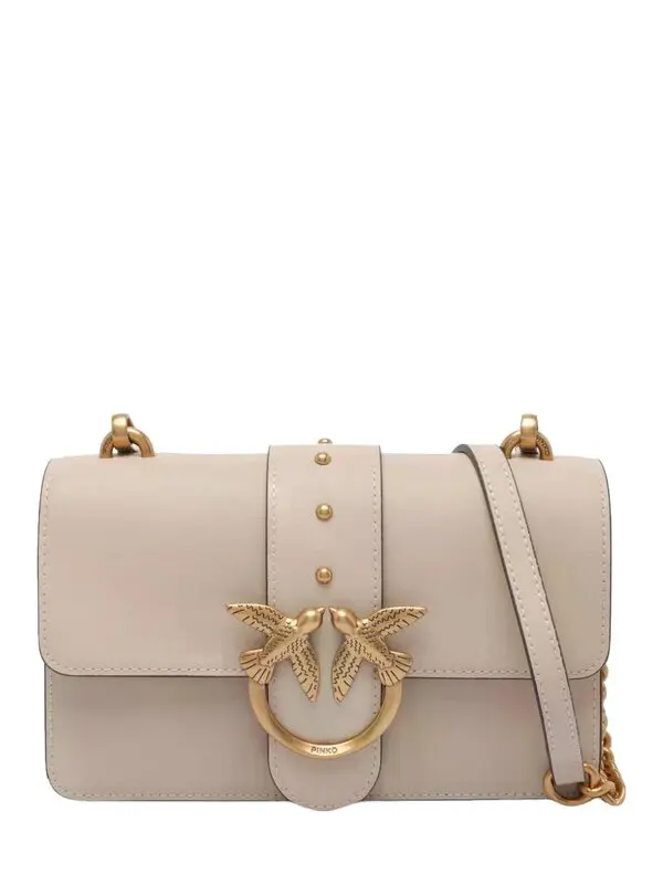 Pinko Flap Shoulder Bag - Neutrals