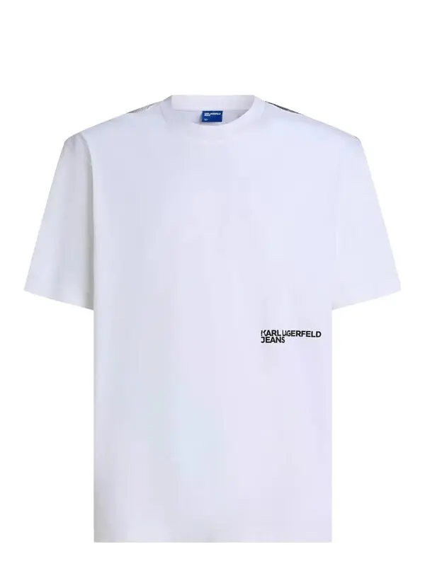 Karl Lagerfeld Portrait T-shirt - White