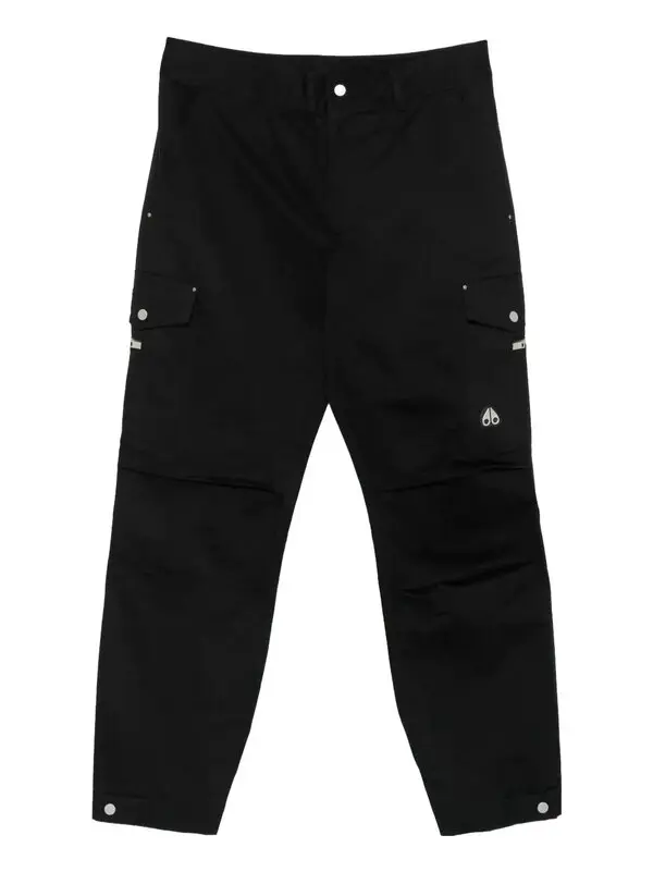 Moose Knuckles Cargo-pocket Trousers - Black