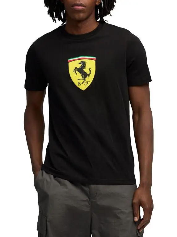 PUMA X Ferrari Sportswear Shield Graphic T-shirt - Puma Black