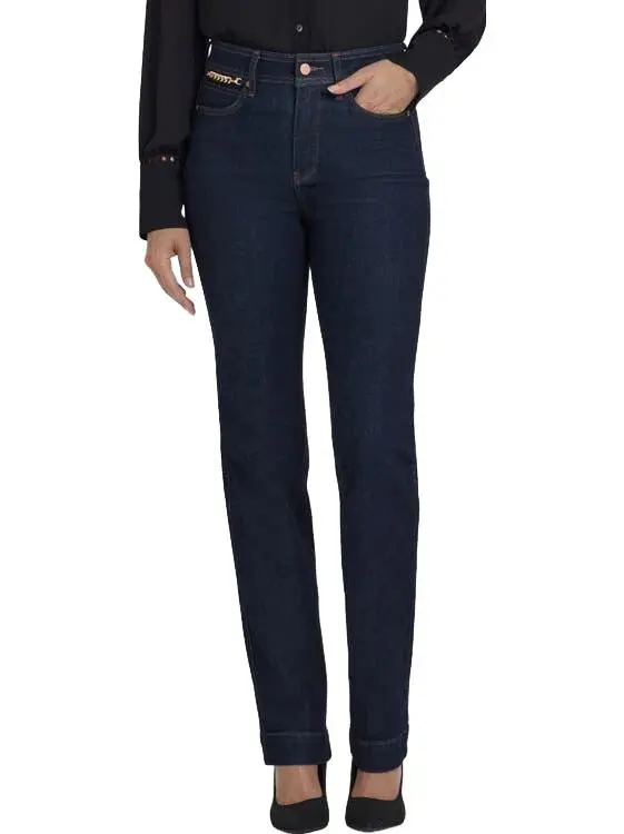 NYDJ Marilyn High Waist Straight Leg Jeans - Magical