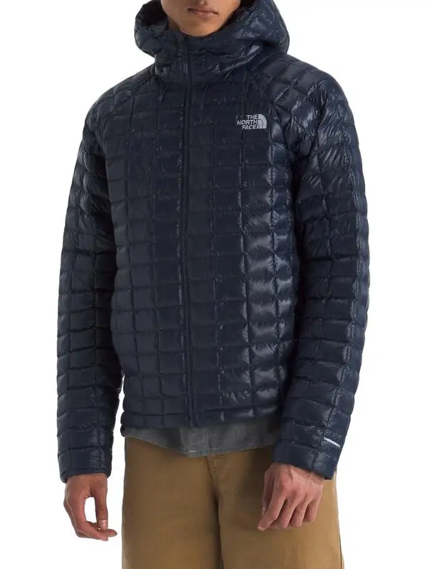 The North Face Thermoball Quilted Hooded Jacket - Summit Navy