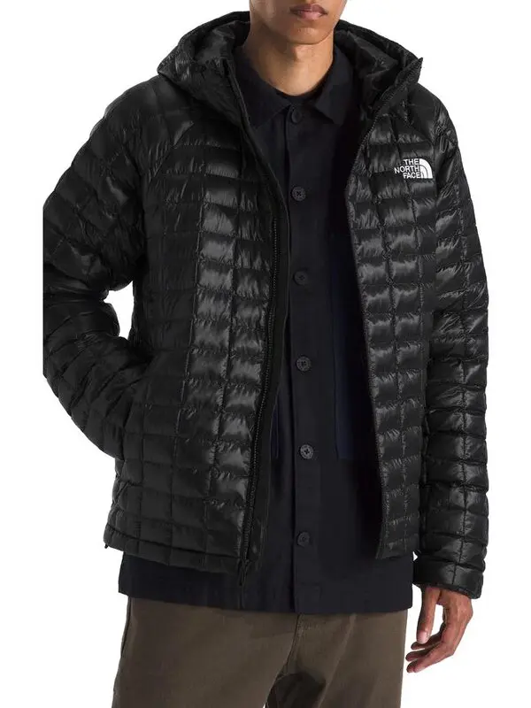 The North Face Thermoball Quilted Hooded Jacket - Tnf Black