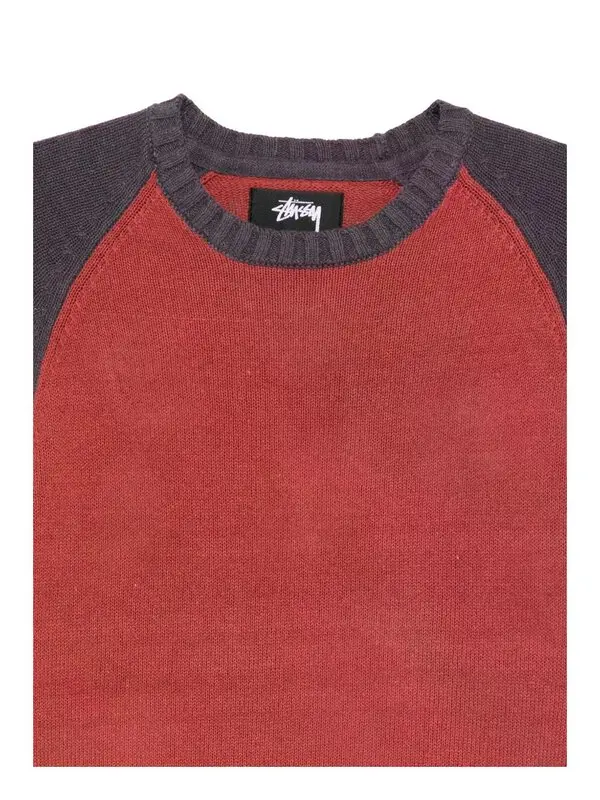 StÜssy Raglan-sleeve Sweater - Red