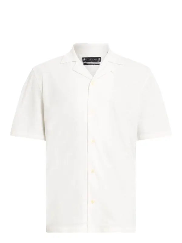 ALLSAINTS Organic Cotton Robson Shirt - White