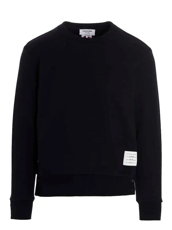 Thom Browne Crewneck Sweatshirt - Blue