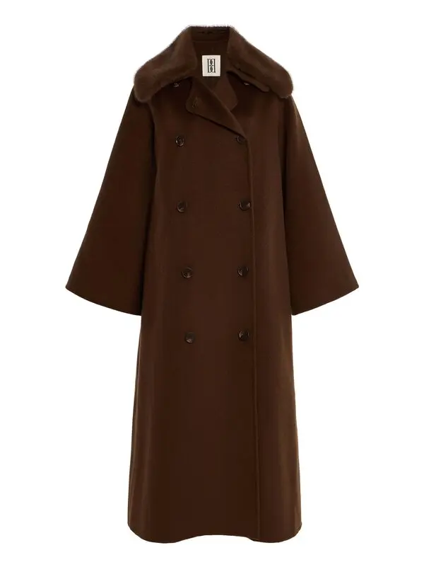 BY MALENE BIRGER Darcy Wool Coat - Brown