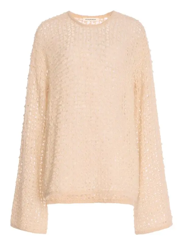BY MALENE BIRGER Amil Wool Knit Top - Neutral