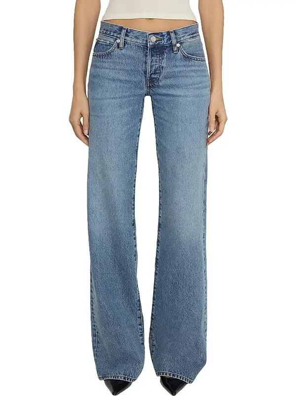 FRAME The Gray Low Rise Bootcut Jeans - Rapture