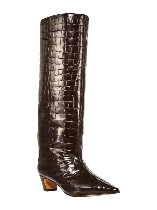 Aqua Blaze Boots - Brown Croc