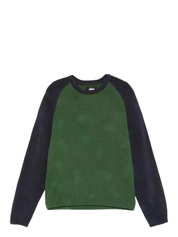 StÜssy Raglan-sleeve Sweater - Green