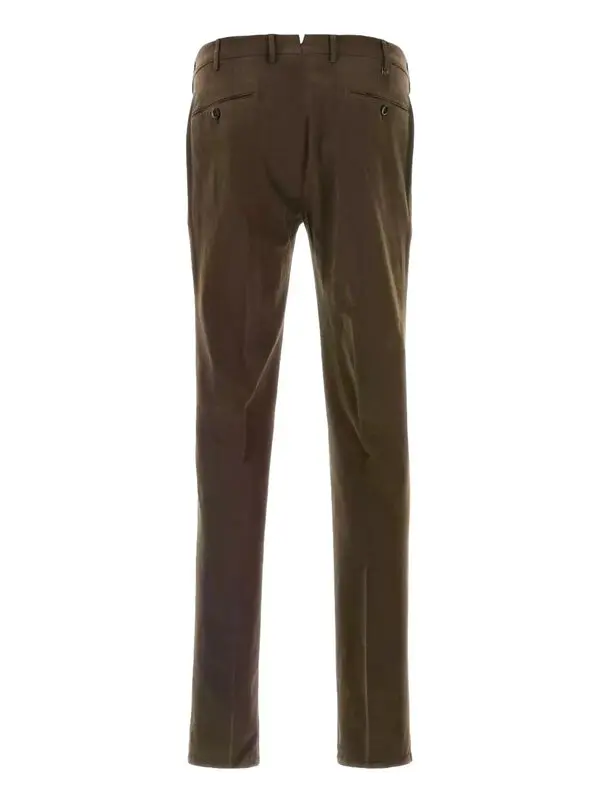 PT TORINO Button-fly Trousers - Brown