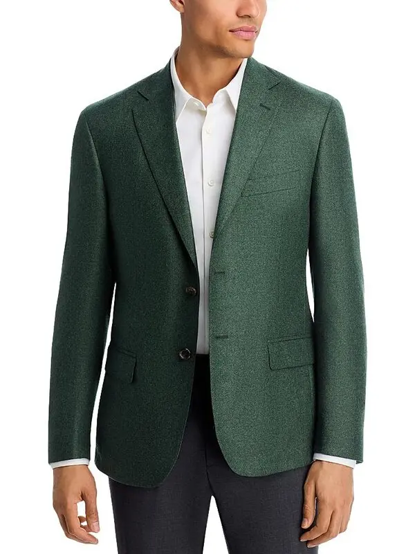 Bloomingdale'S Wool And Cashmere Sport Coat - Sage Green
