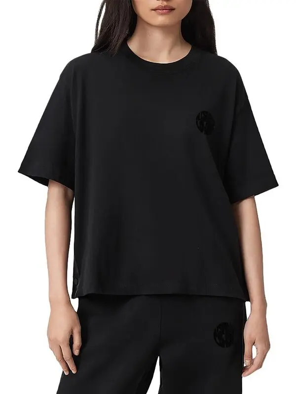 ALLSAINTS Zanda Crewneck Tee - Black