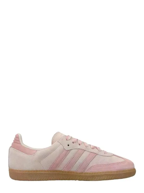 Adidas Samba Three-stripe Sneakers - Pink