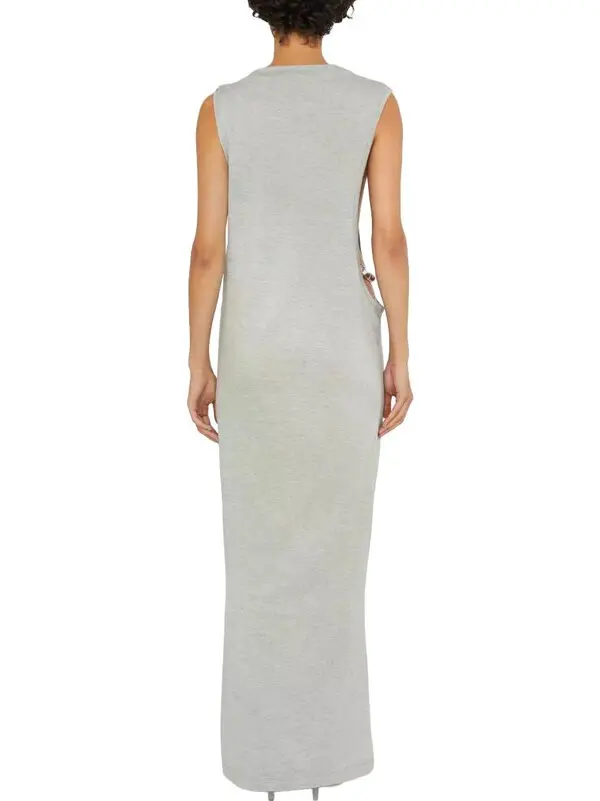 Christopher Esber Cut-out Column Maxi Dress - Grey