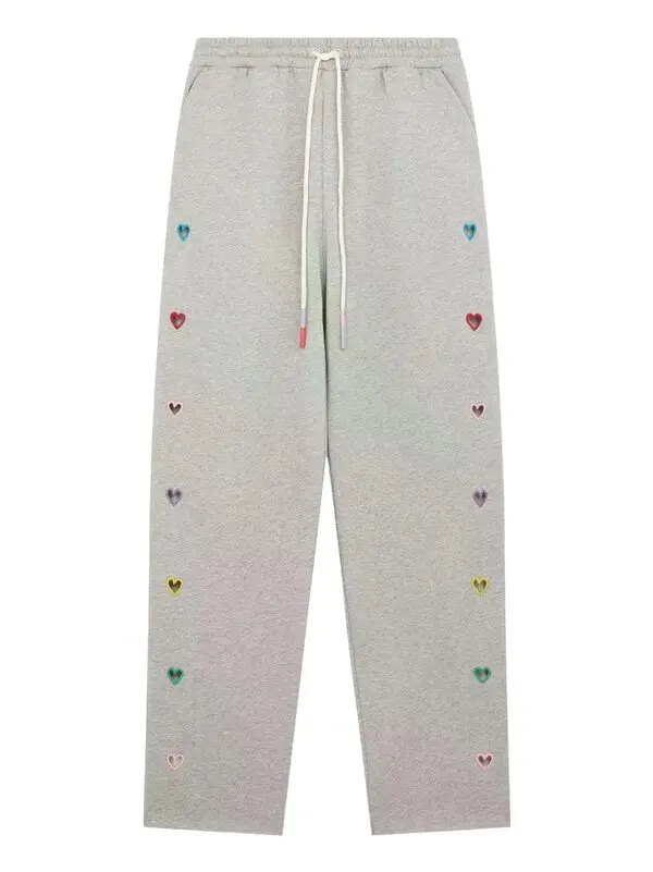Mira Mikati Heart-detail Track Pants - Grey