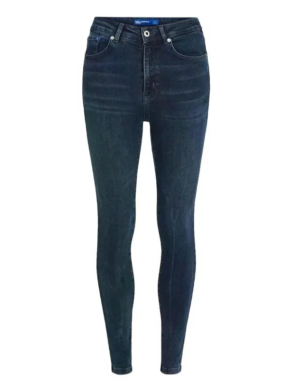 Karl Lagerfeld High-rise Skinny Jeans - Blue