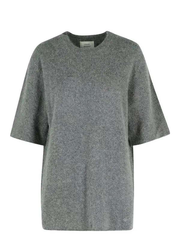 Loulou De Saison Crew-neck T-shirt - Grey