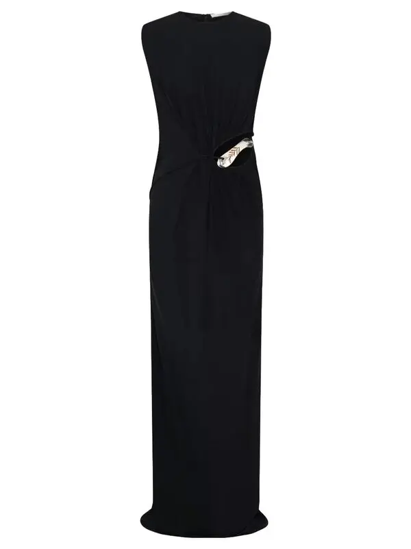 Christopher Esber Twist-detail Cut-out Maxi Dress - Black
