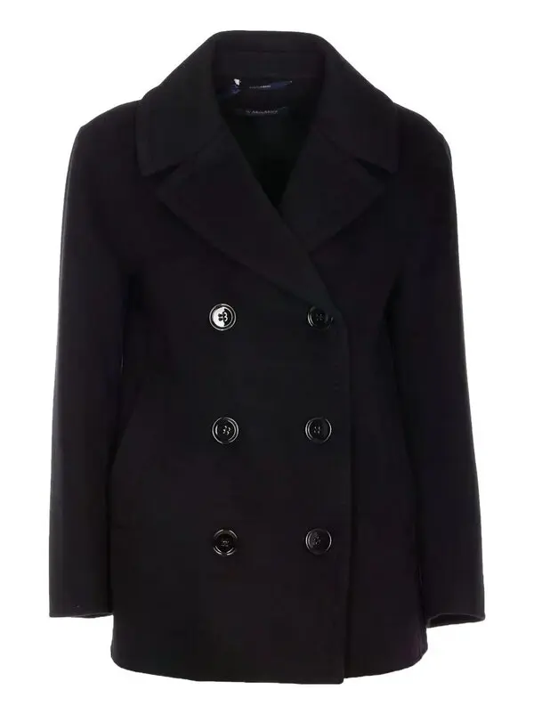 Max Mara Double-breasted Jacket - Black