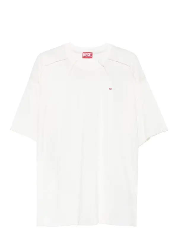 DIESEL® T-crahor-boxt-t1 Logo T-shirt - White