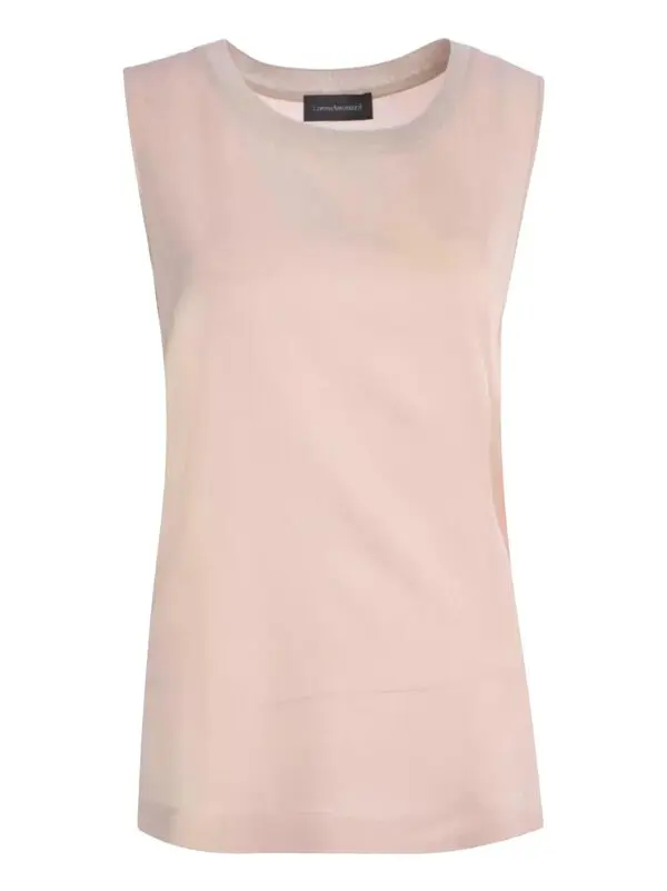 Lorena Antoniazzi Round-neck Tank Top - Pink