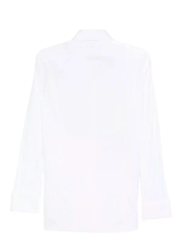 BARBA NAPOLI Button-cuff Shirt - White
